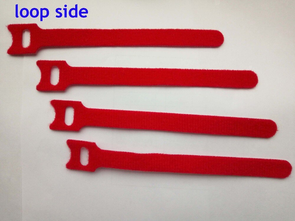 45pcs 200*12mm Red Magic Nylon Reusable Cable Ties... – Vicedeal