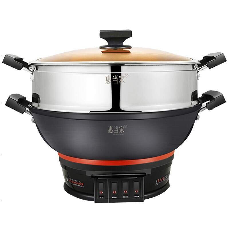 Multi-function electric cooker with 1 layer Steame... – Vicedeal