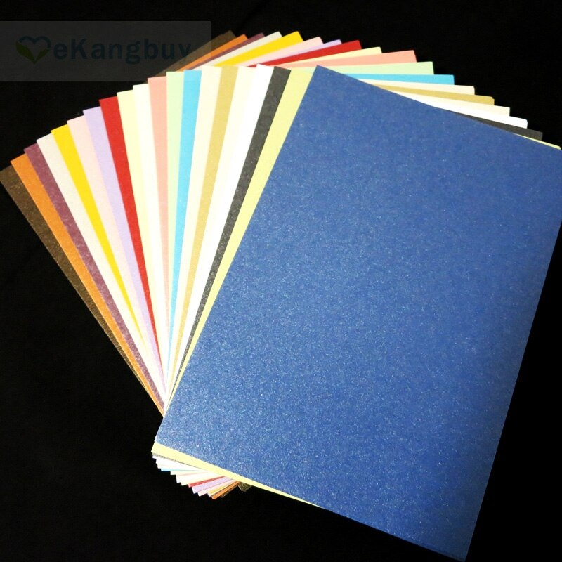 A5 Parel Kleur Kaart Papier 250G Cardstock 20 Kleu... – Vicedeal