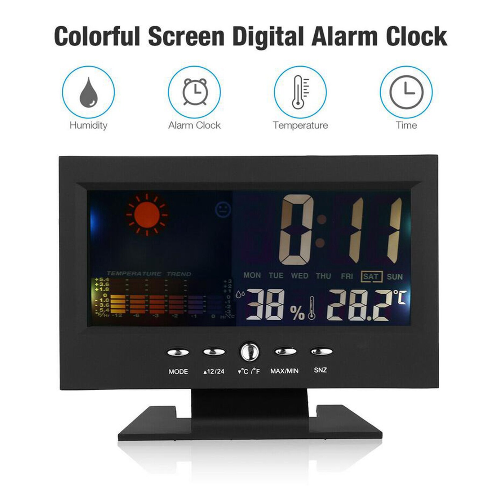 Digital Weather Station with Wireless Indoor and O... – Grandado