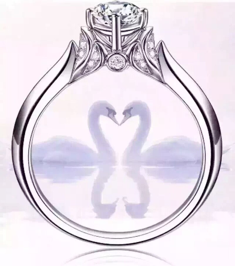 Swan Ring Origianl Tibetan Silver 925 Ring Luxury ... – Vicedeal