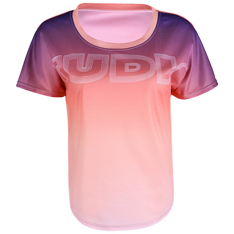 Loose Fit T Shirt Women Yoga Tops Workout Crop Top... – Grandado