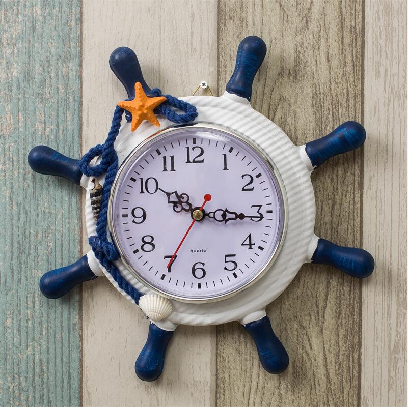 Home decoration Mediterranean-Style Wood Round Wal... – Vicedeal