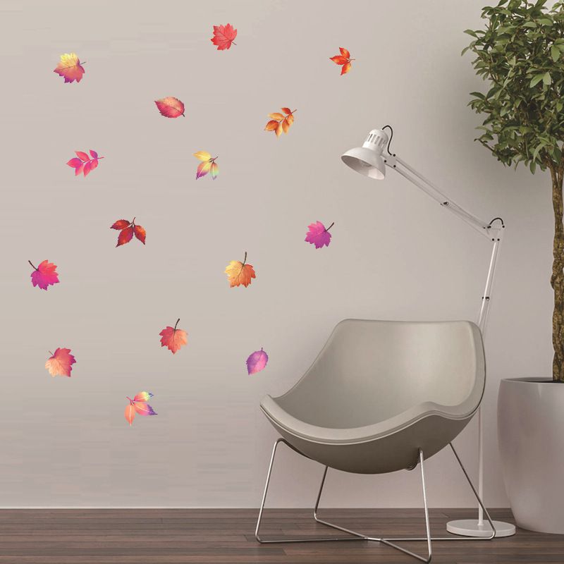 DIY Autumn Forest Leaves Stickers Self-adhesive Th... – Grandado