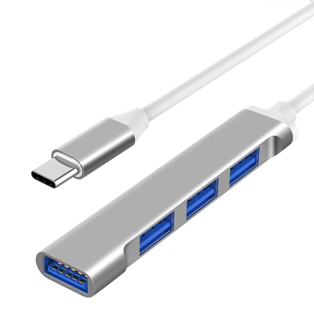 4 In 1 Hub Type-C Om Usb 3.0 Hub Docking Station H... – Grandado