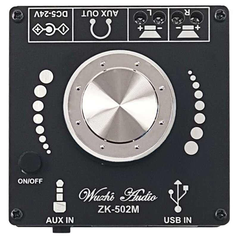 ZK-502M Versterker Boord Hifi 2.0 Stereo Bluetooth... – Grandado