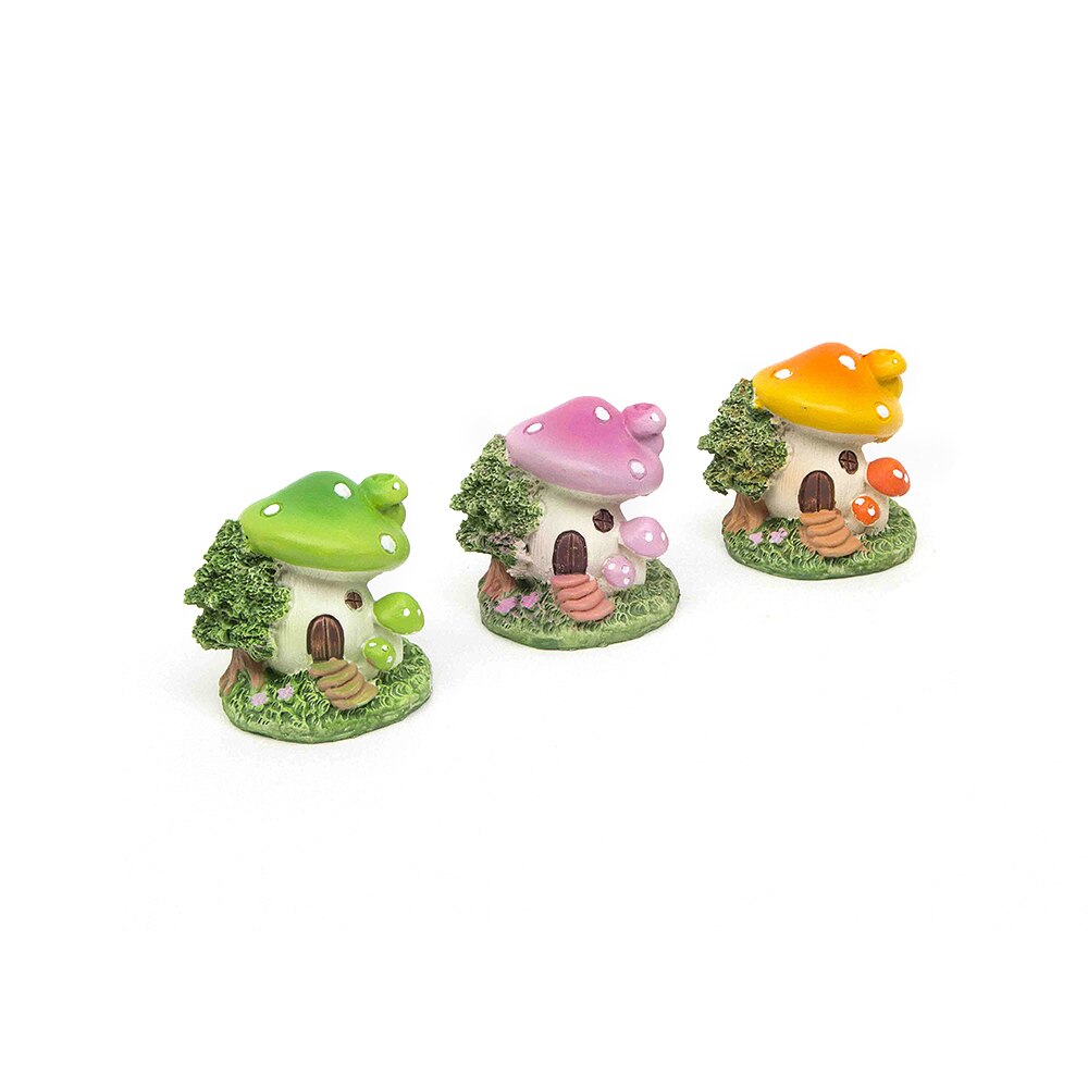 Mini Mushroom Fairy Garden Miniature Accessories T... – Grandado