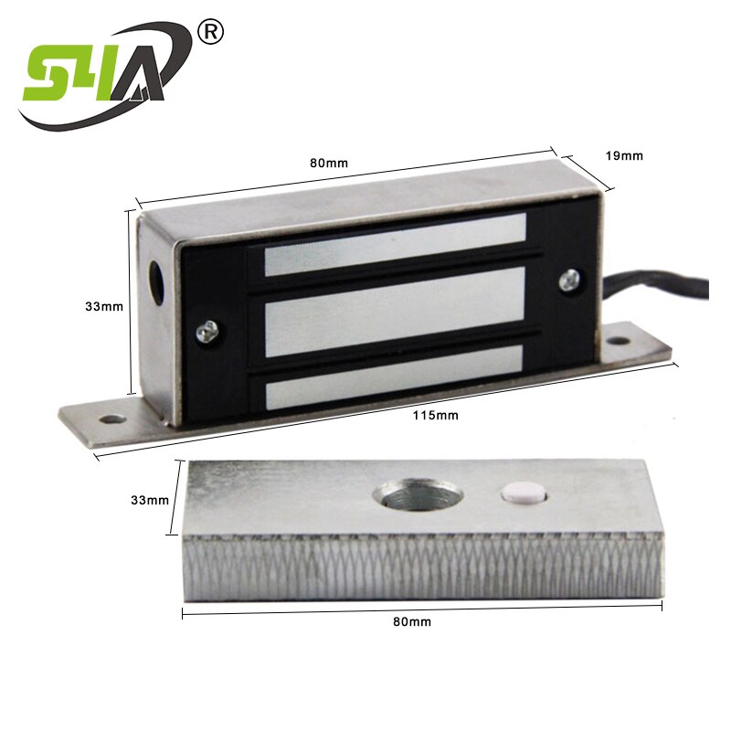 S4A DC12V 60KG Mini Electromagnetic Lock Electroni... – Grandado