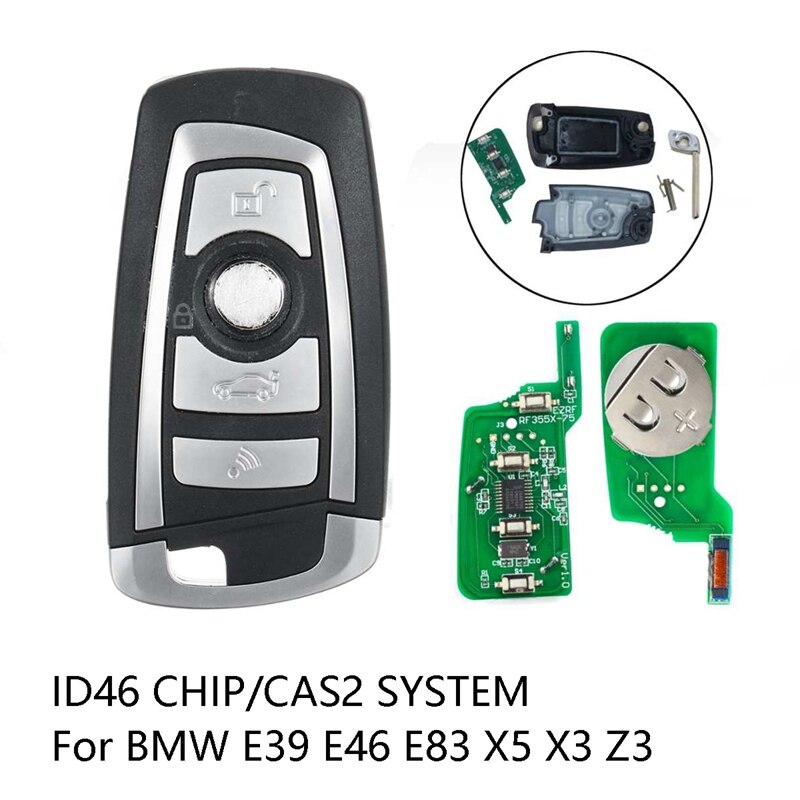 Remote Flip Key with ID46 Chip CAS2 System HU92 Bl... – Grandado