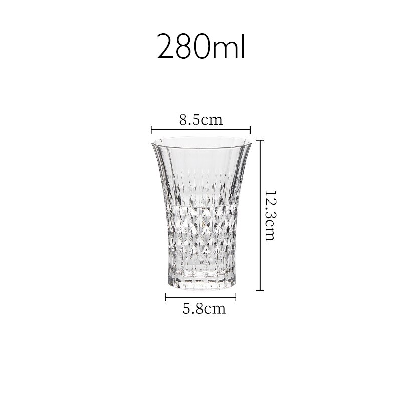 Europe Style Crystal Glass Retro Carved Luxury Gob... – Vicedeal