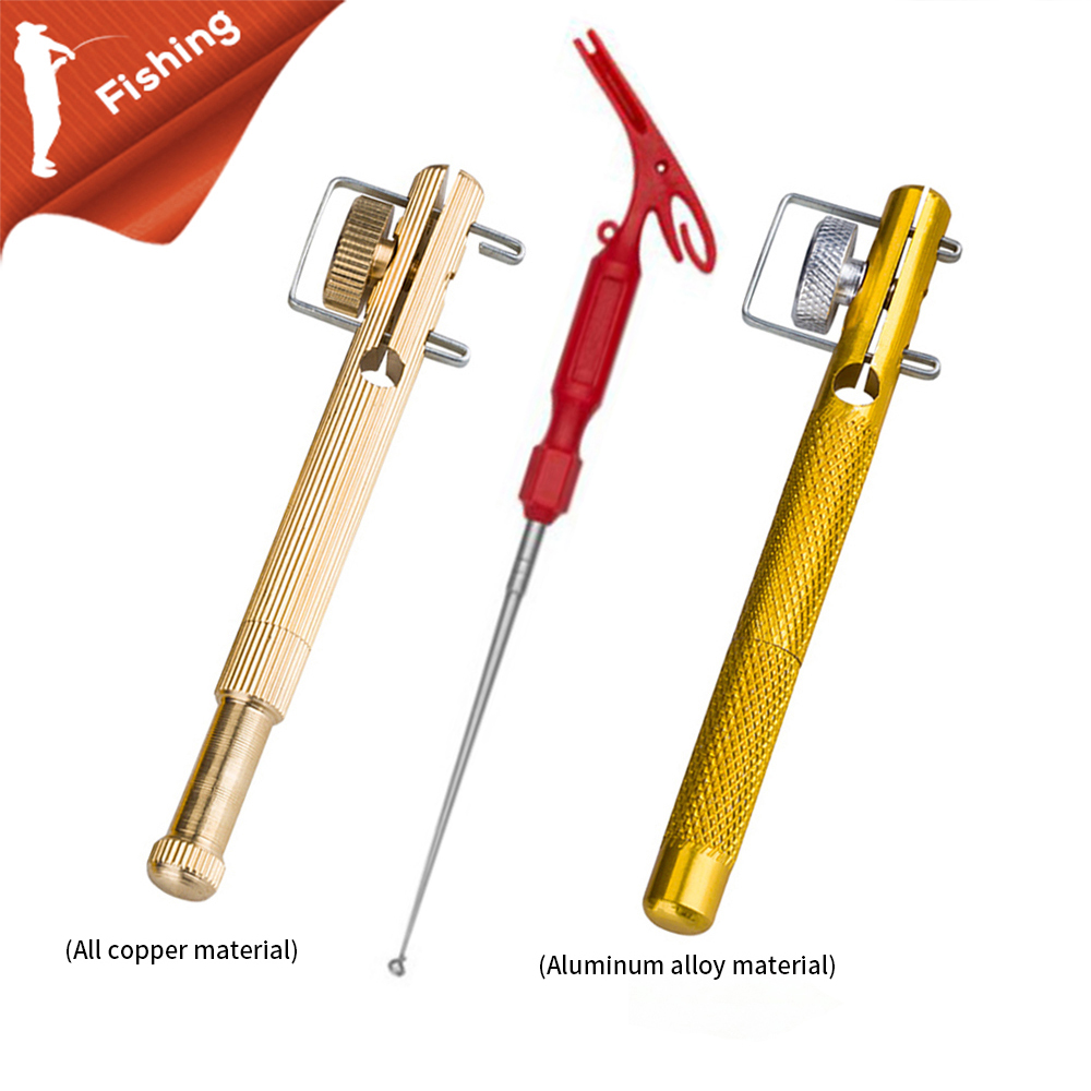 Full Metal Fishing Hook Knotting Tool & Tie Ho... – Grandado