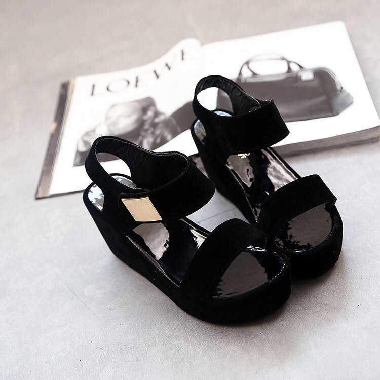 HOKSZVY Models Summer Slope with Ladies Sandals Si... – Grandado