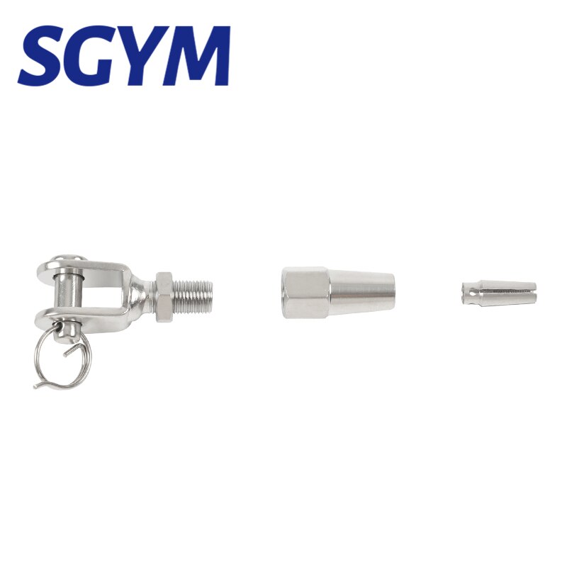 4pcs 316 Marine Grade Stainless Steel Swageless Fo... – Grandado