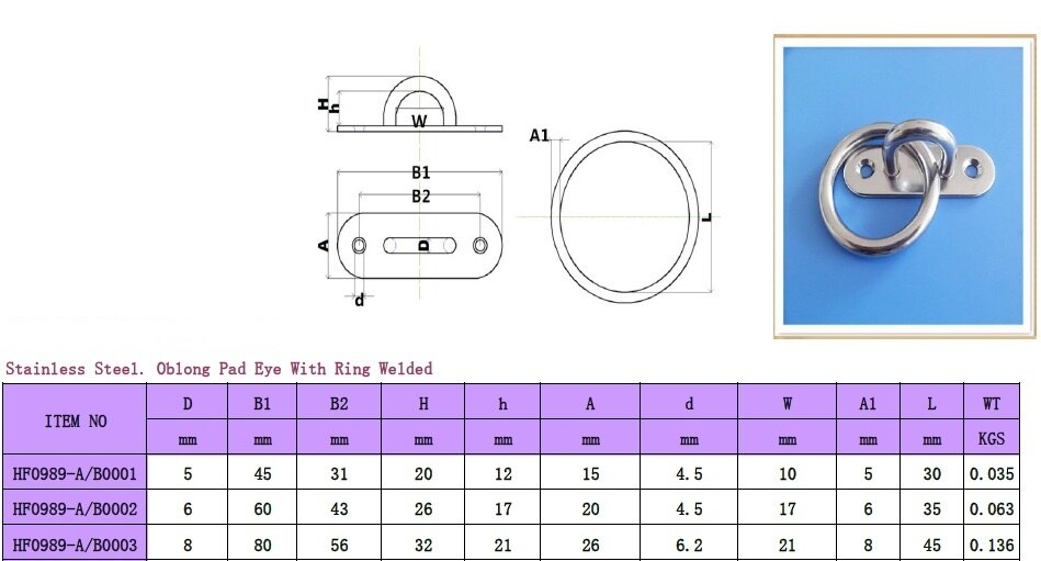 316 Roestvrij Stalen Ronde/Ovaal/Diamond Eye Plaat... – Grandado