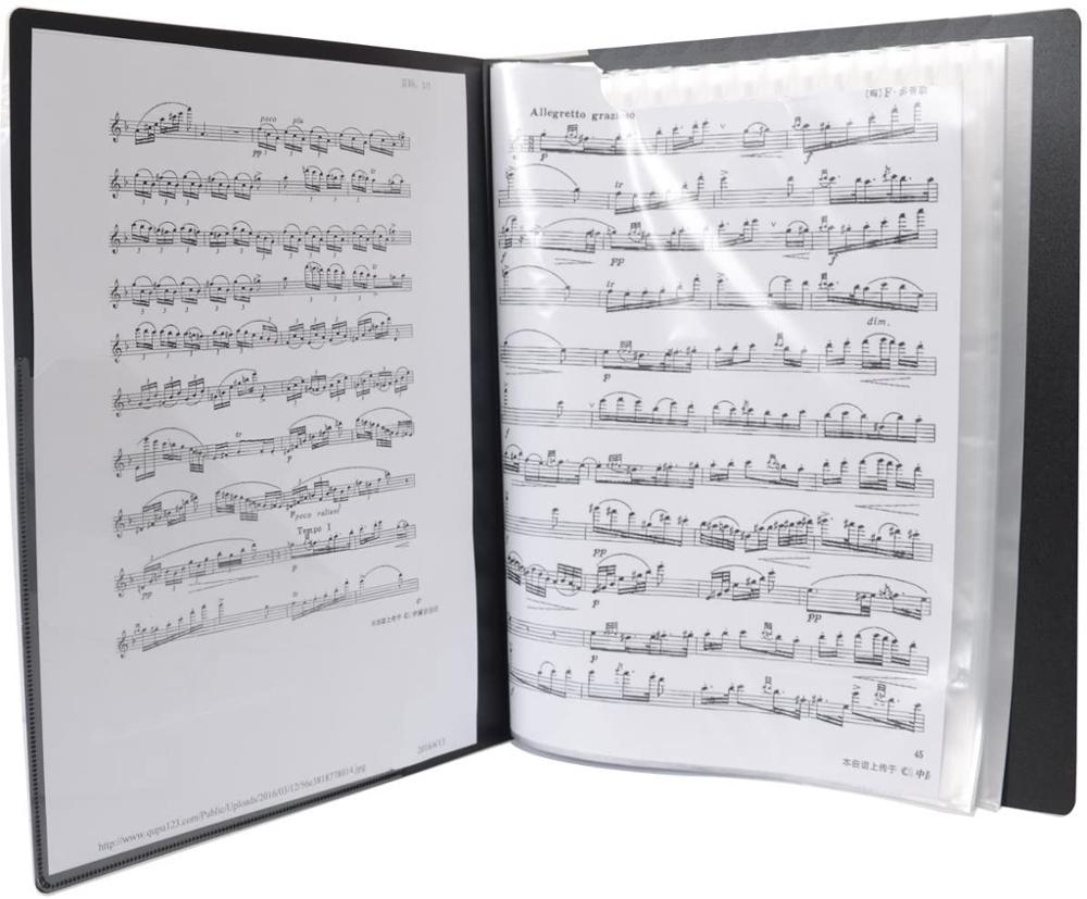 A4 SIZE Music Sheet File Paper Documents Storage F... – Vicedeal