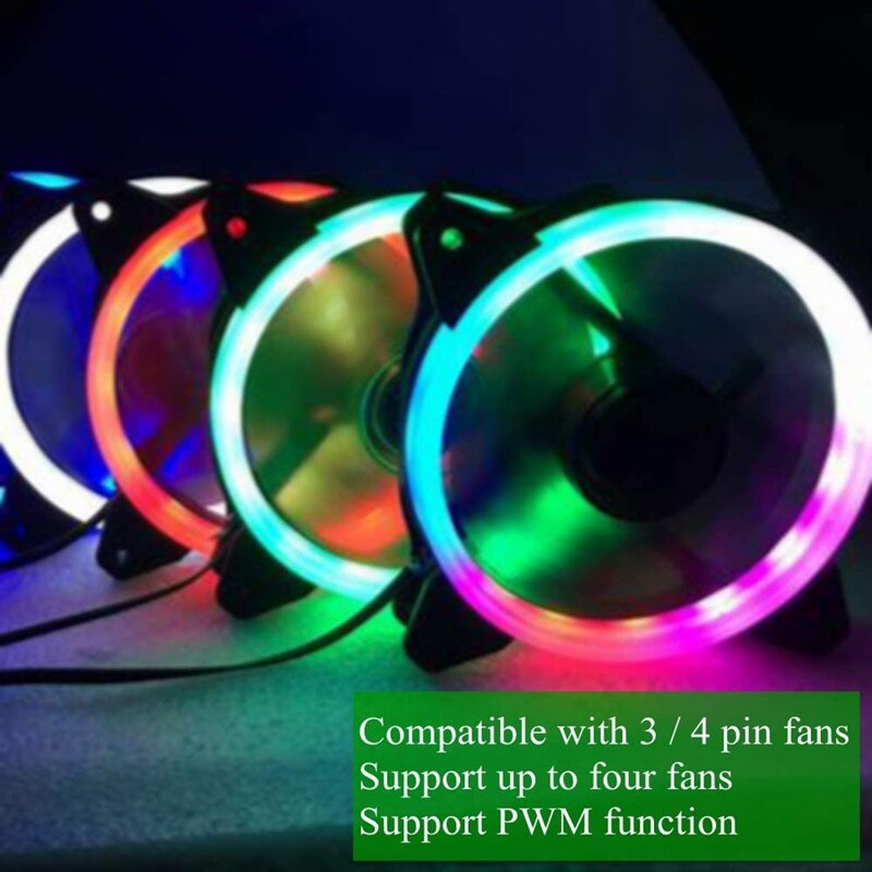PWM Fan Hub, 4-Pin Computer CPU / Chassis Fan Powe... – Vicedeal