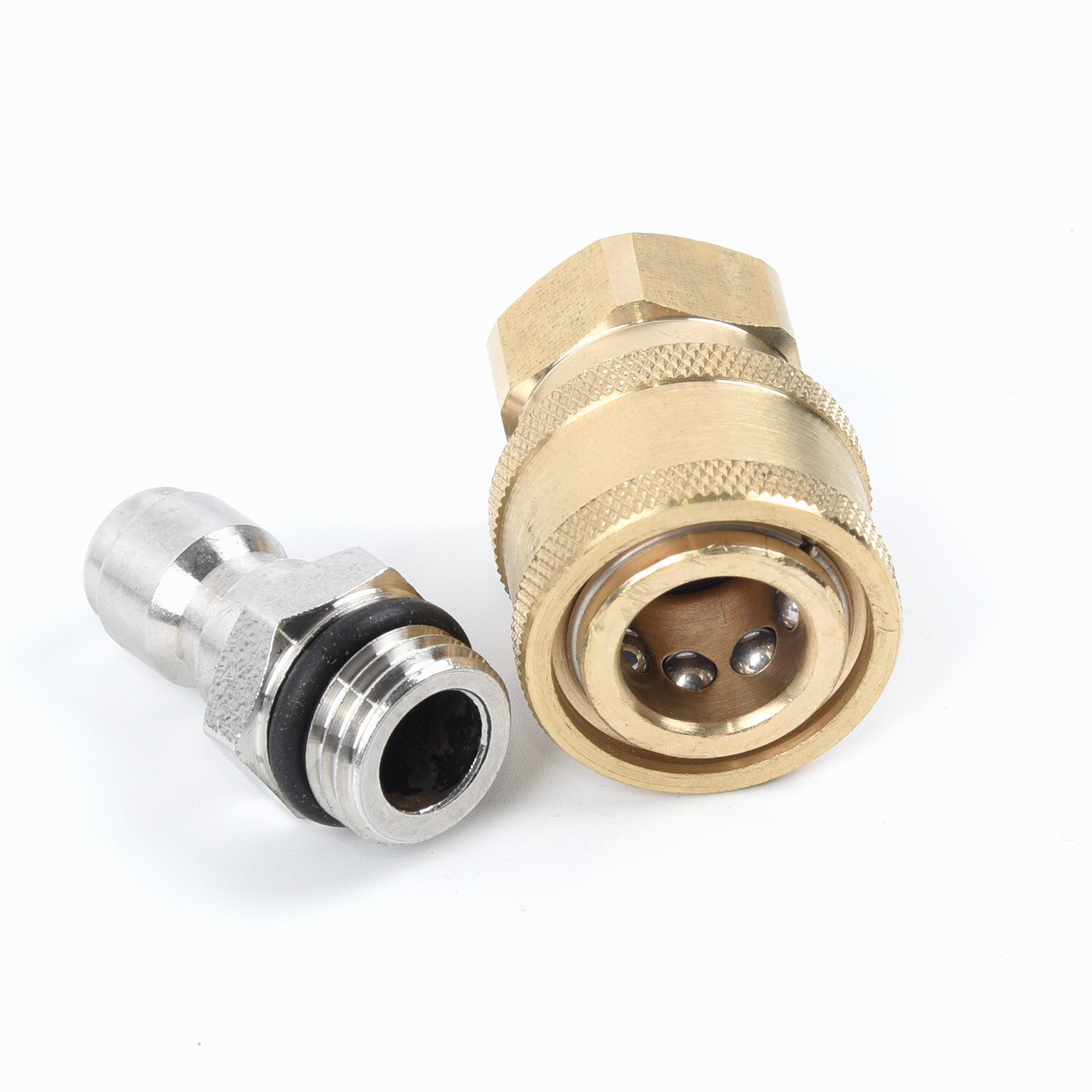 Pair Pressure Washer Quick Release 1/4 Male M22/14... – Grandado