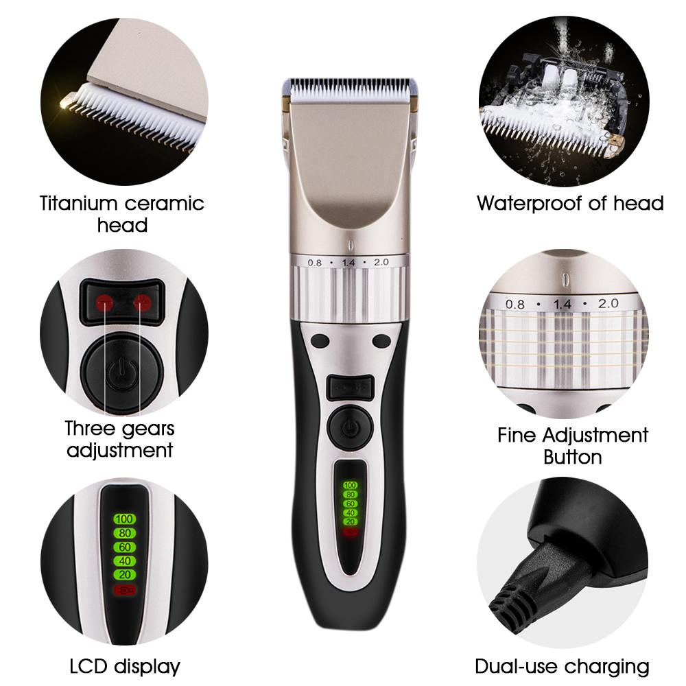 Pet Dog Hair Trimmer Animal Grooming Clippers Cat ... – Grandado