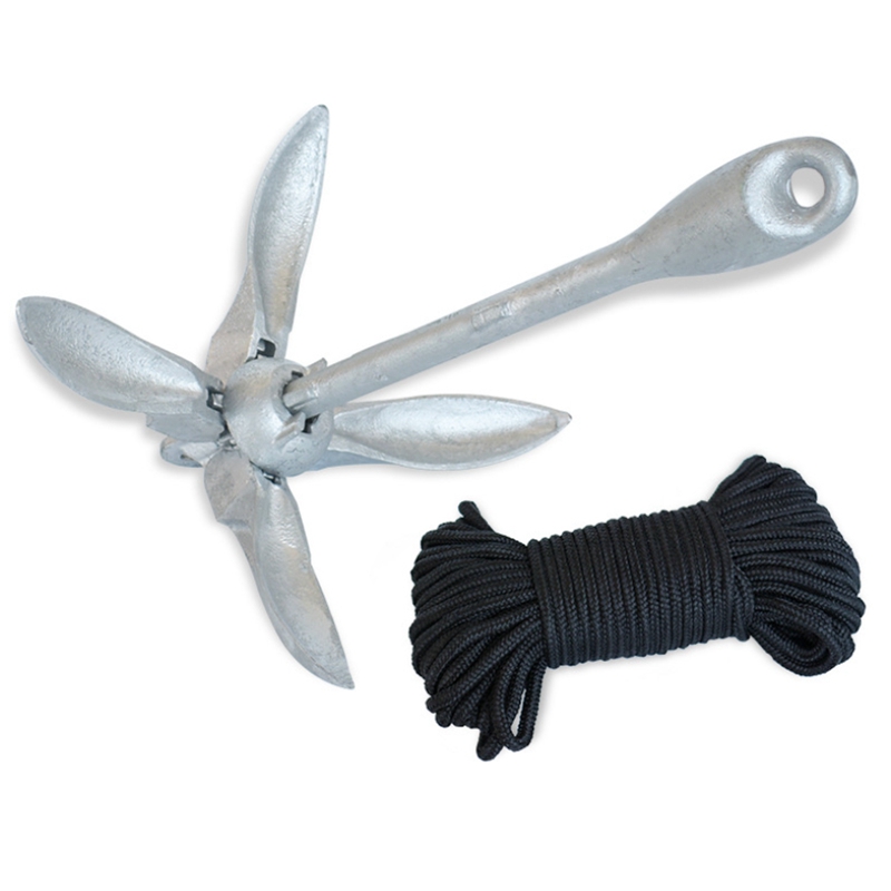 Inflatable Boat Rubber Boat Anchor 31Cm Galvanized... – Vicedeal