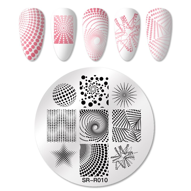 Mtssii Multi Stijl Nail Sjablonen Stempelen Platen... – Vicedeal