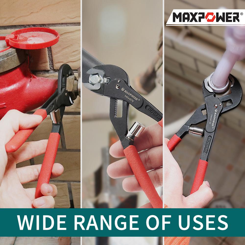 174mm Adjustable Water Pump Pliers Quick-release P... – Grandado