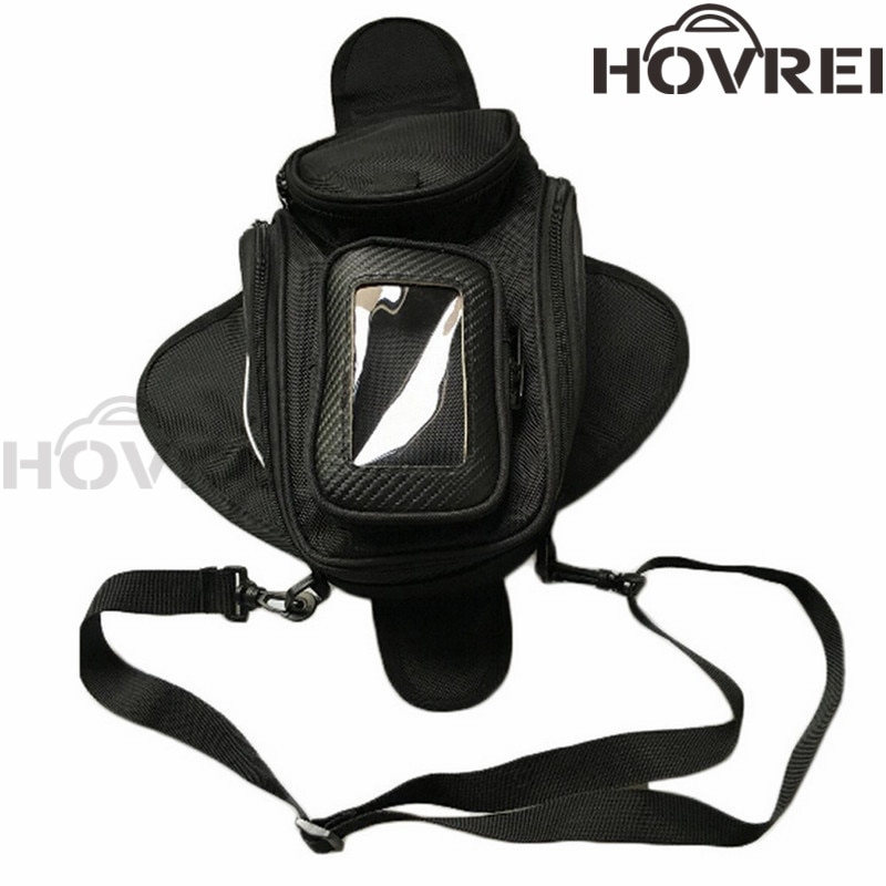 black Motorcycle tank bag motorbike oil fuel tank ... – Grandado