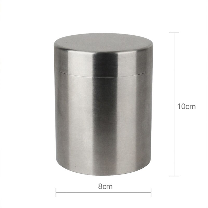 400Ml Tea Cans Stainless Steel Tea Storage Box Tea... – Vicedeal