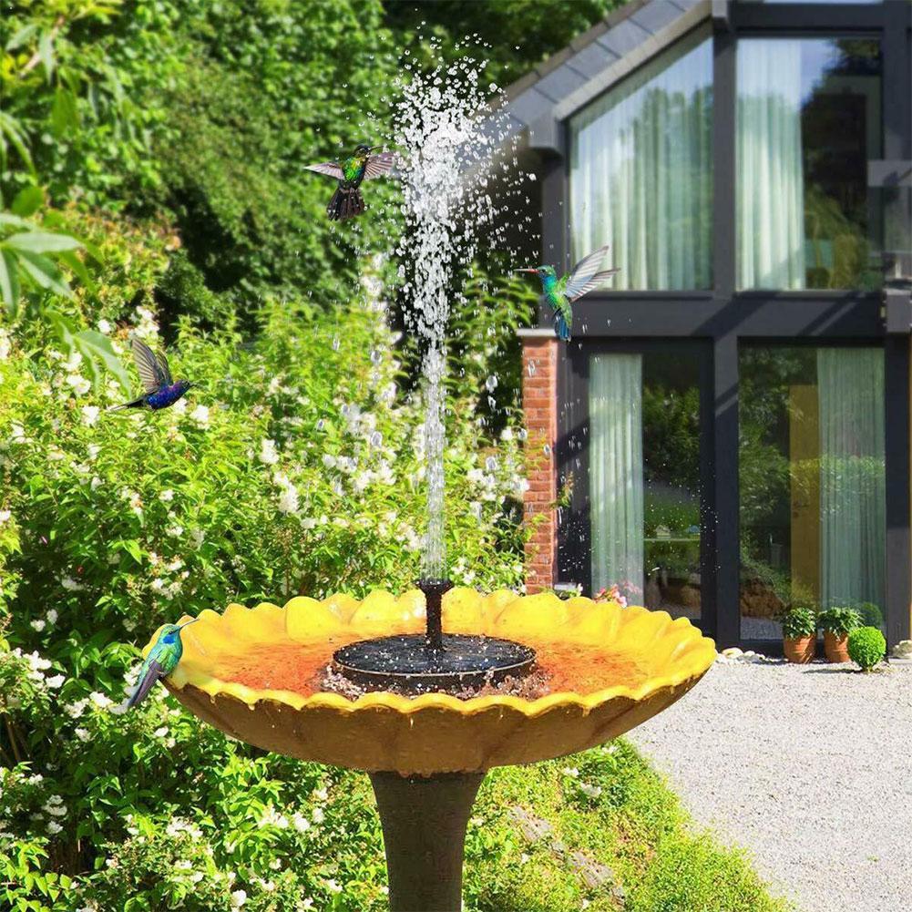 Zwarte Kleur Mini Solar Fontein Tuin Zwembad Decor... – Grandado