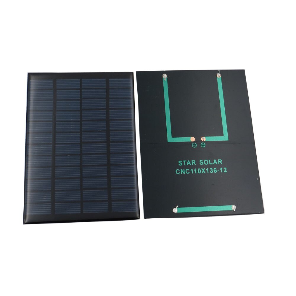 12v 167ma 2 watt 2w solcellepanel standard epoxy p... – Grandado