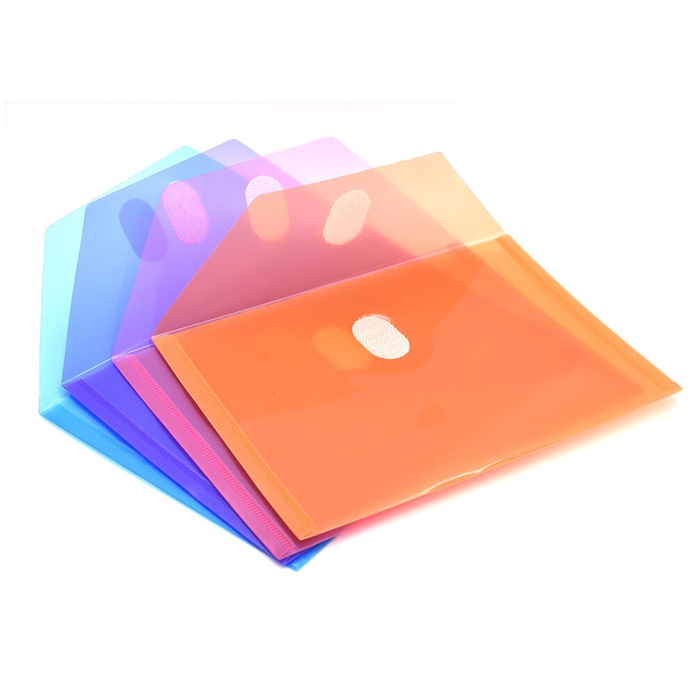 4 Stks/set Clear Plastic Kleine Mappen Met Haak &a... – Grandado