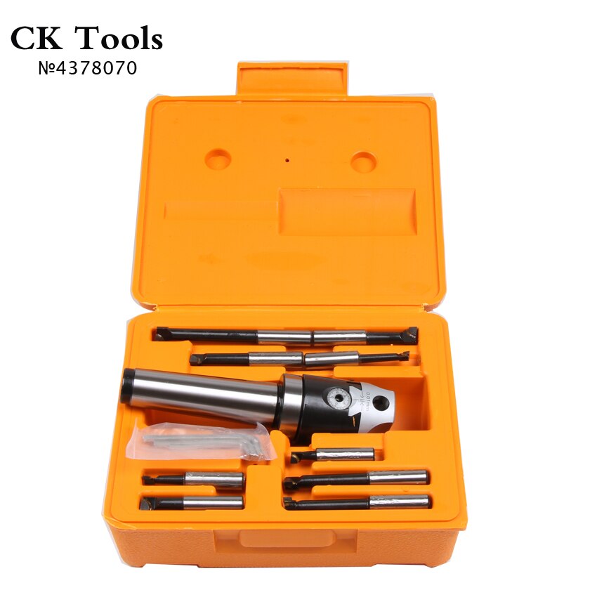 top MT3 M10 Arbor F1-12 50mm boorkop en 9pcs 12mm ... – Vicedeal