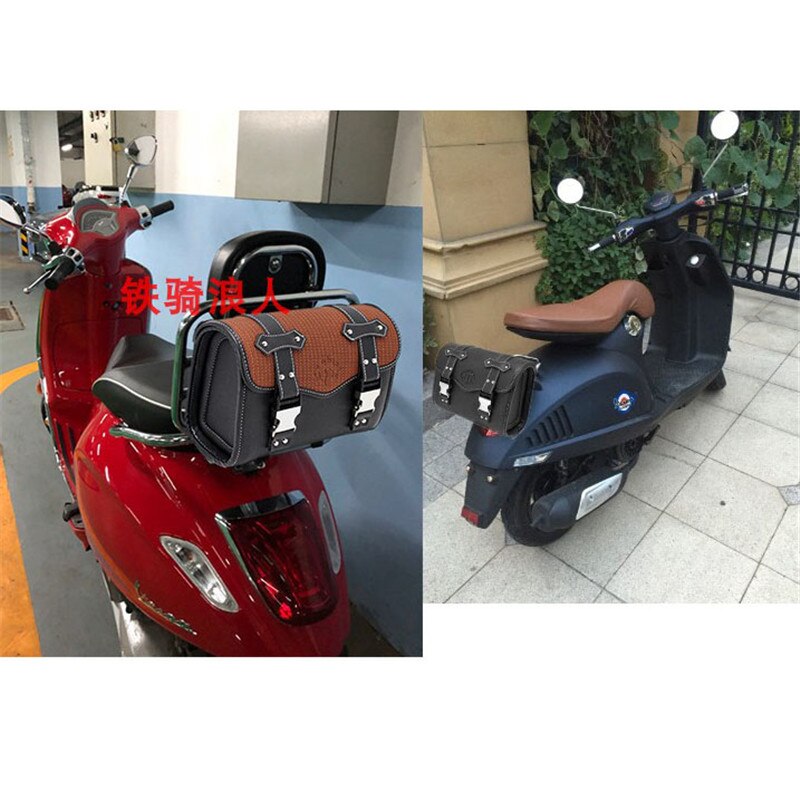 Retro Motorcycle Tail Tool Bag Chopper Motorbike S... – Grandado