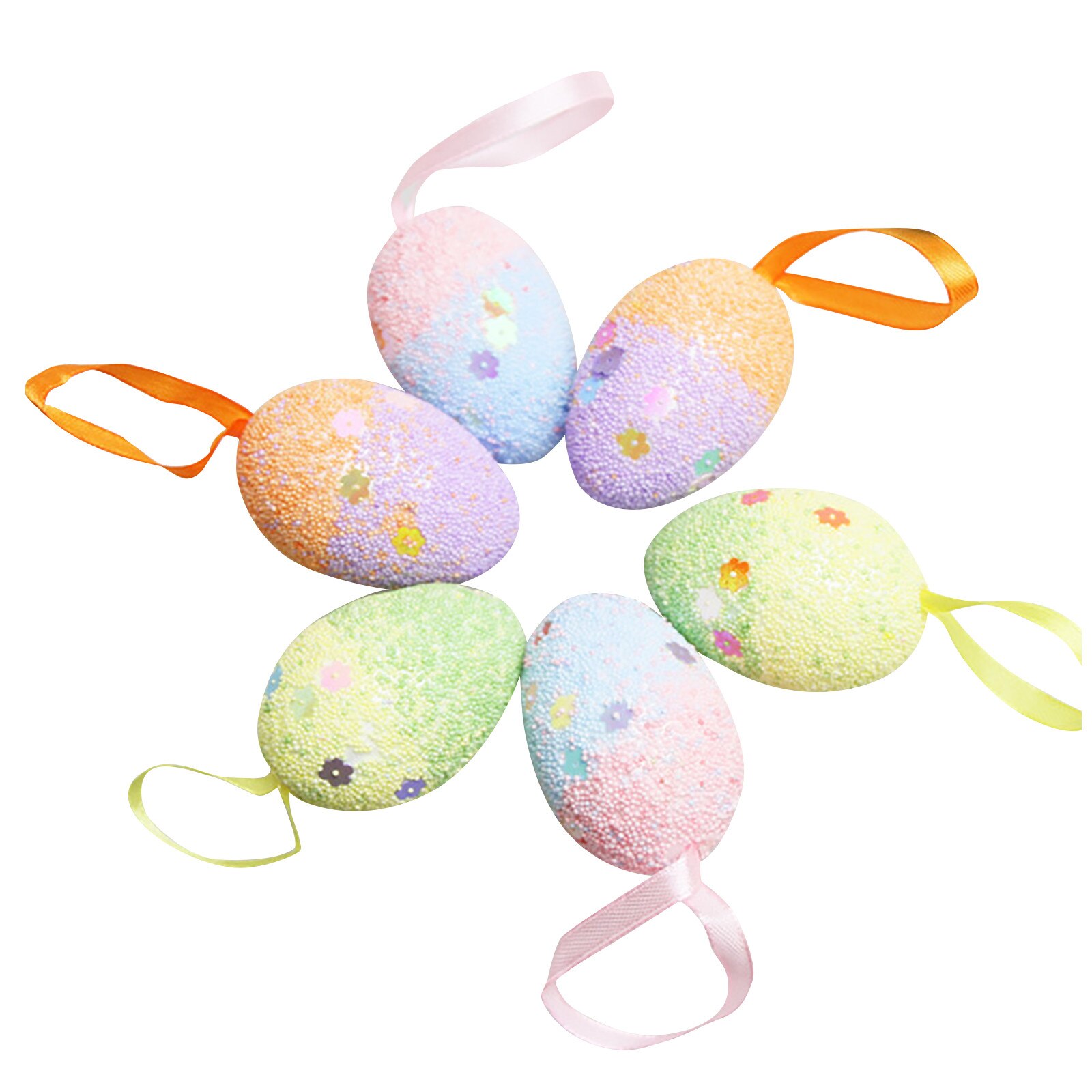 Easter Foam Decorations Foam Easter Eggs Happy Eas... – Grandado