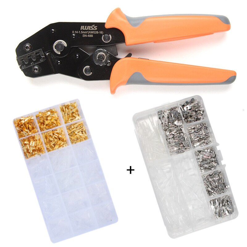 SN-48B+270PCS+300PCS crimping tool DuPont terminal... – Vicedeal