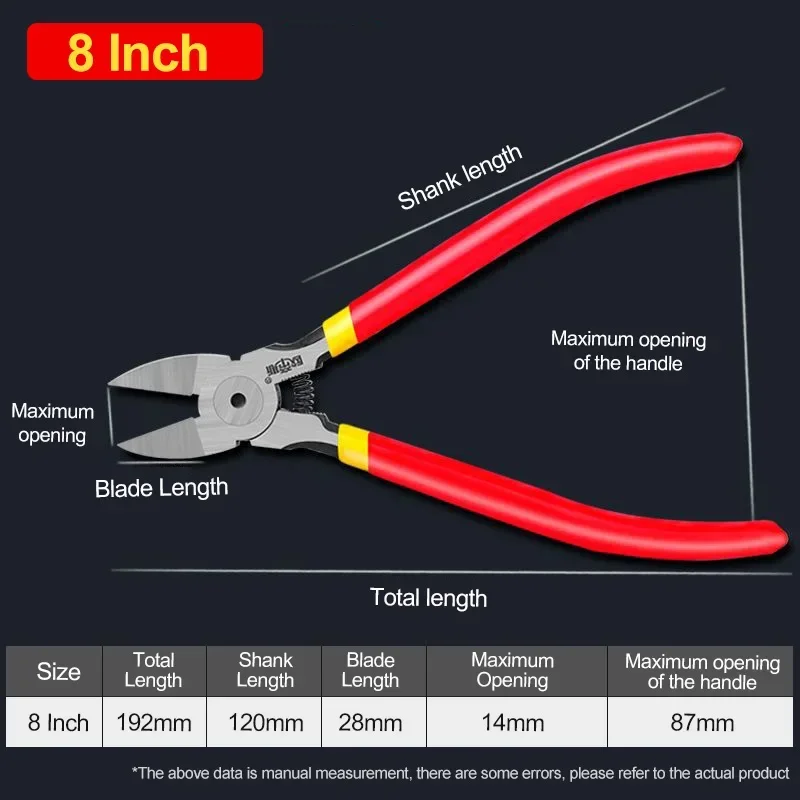 cutting pliers Electronic pliers Diagonal pliers S... – Grandado
