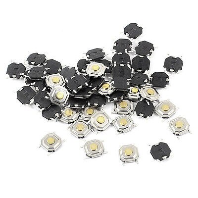 50 Pieces Panel PCB SMD Momentary 4 Pin SPST Tacti... – Vicedeal