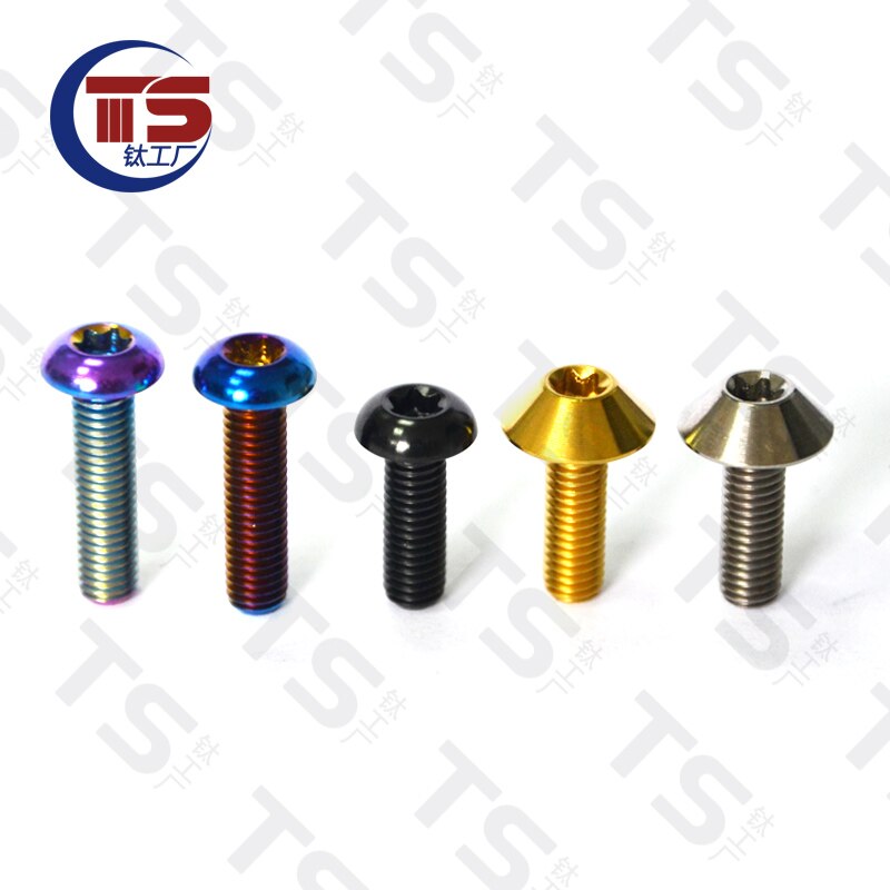 TS Titanium Bolt M5x15/20/25mm Torx Umbrella Head ... – Grandado