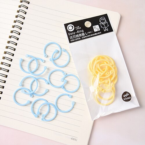 Plastic Ring Binder for Spiral Notebook Diary Loos... – Grandado