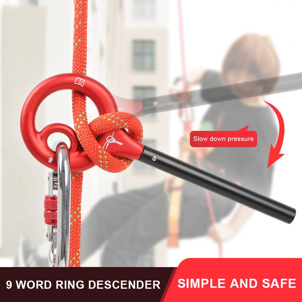 Rock Climbing Figure 9 Descender Abseiling Device ... – Vicedeal