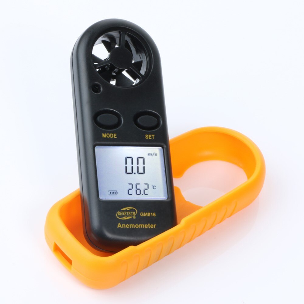 Digital Anemometer Mini Air Velocity Airflow Tempe... – Vicedeal