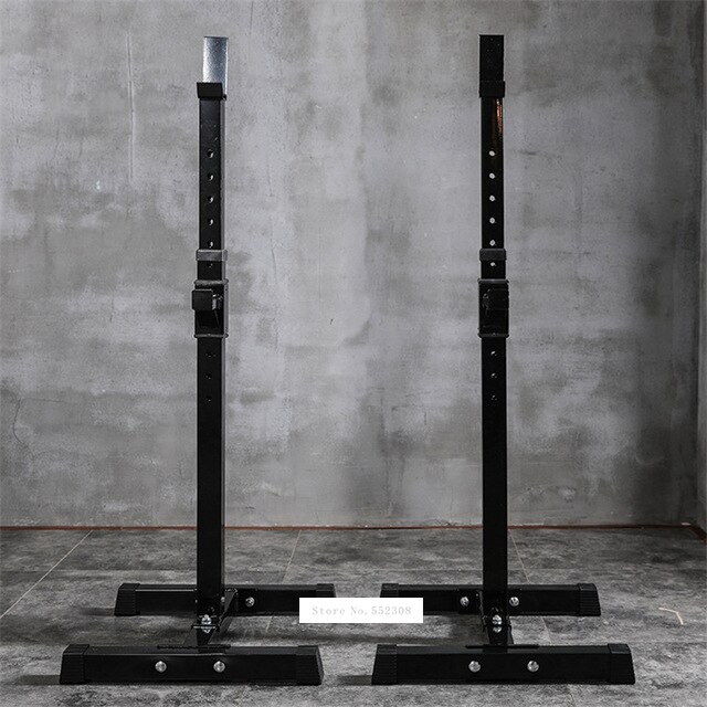 Multifunctional Barbell Squat Stand 8-Gear H eight... – Grandado