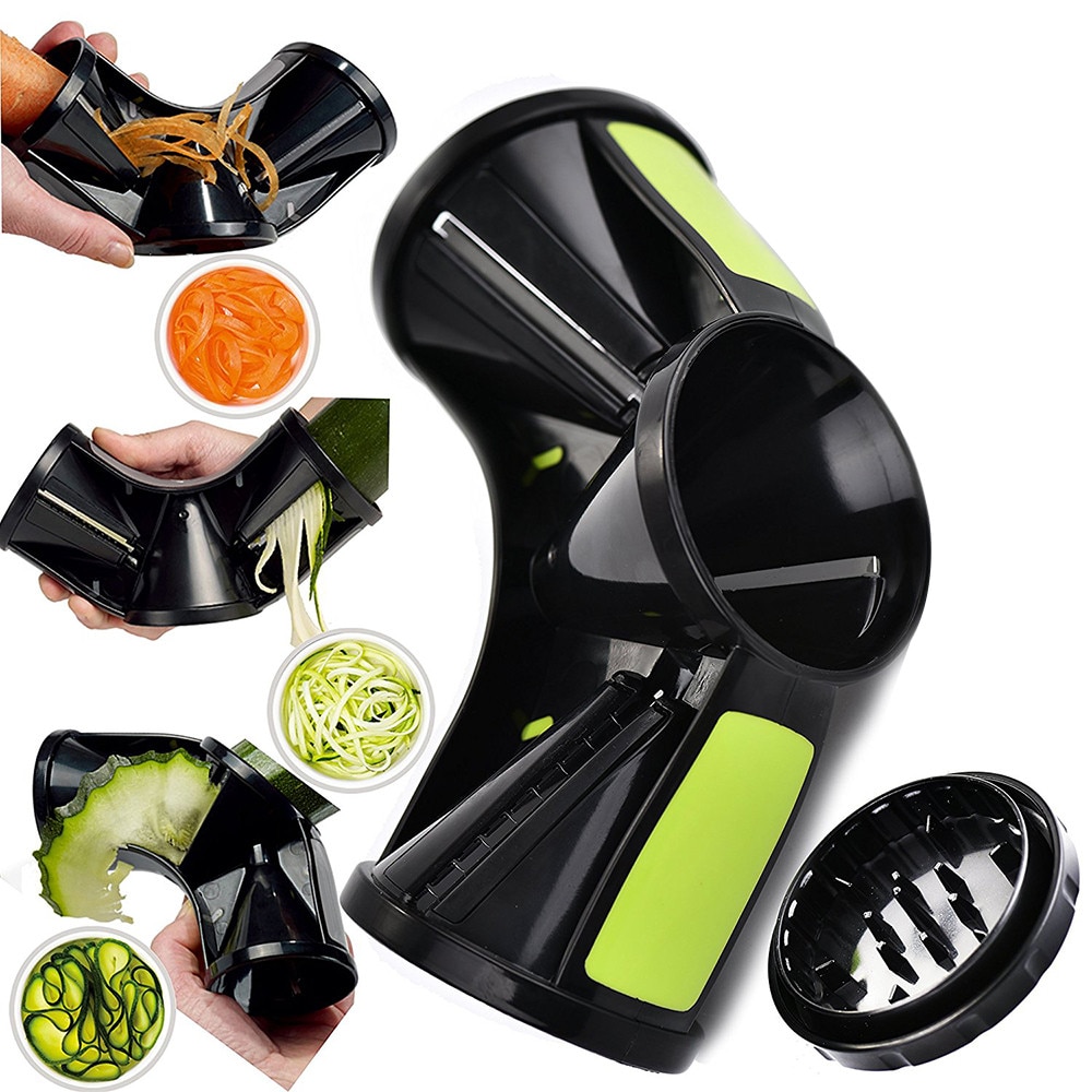 Mandoline Küche Tornado Spirale Obst Gemüse Slicer... – Vicedeal
