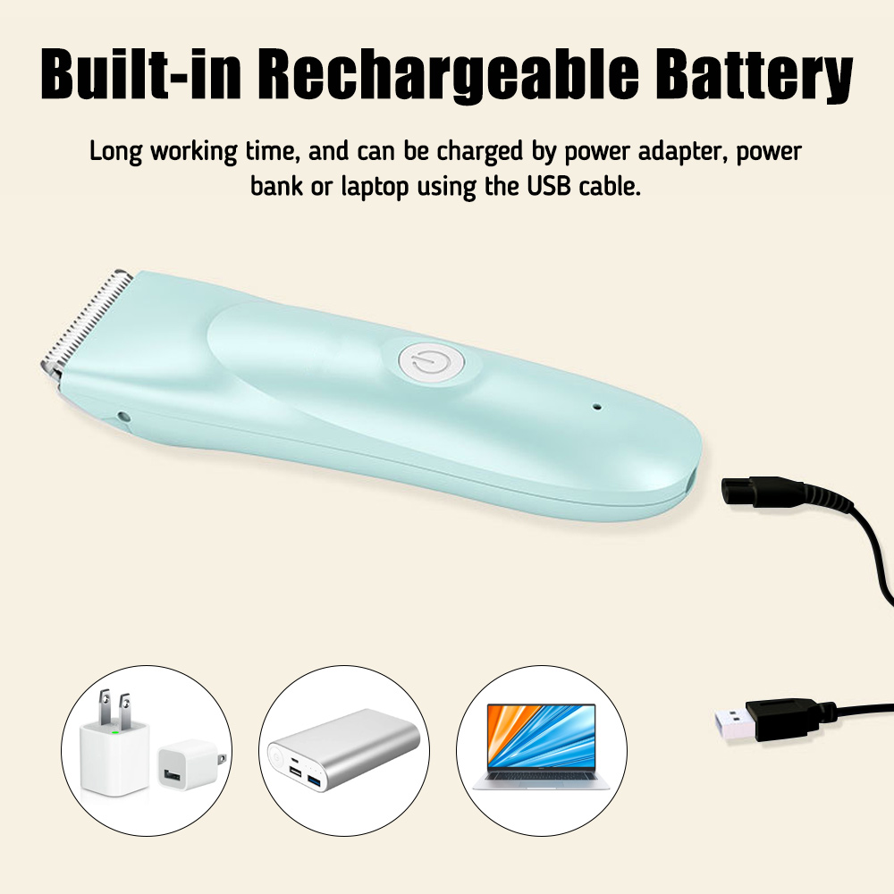 Toddlers Electric Baby Hair Clipper Quiet Hair Tri... – Grandado