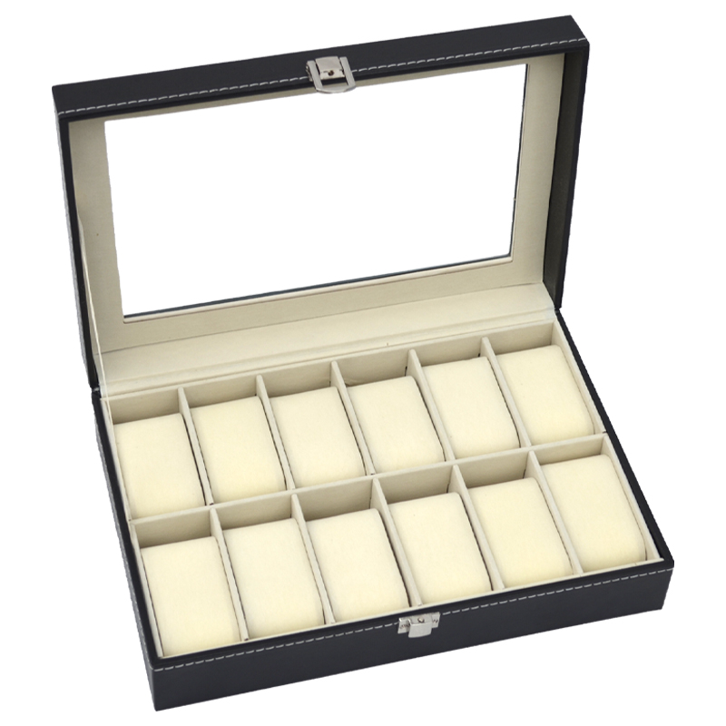 PU Leather Display Storage Collection Organizer Wa... – Vicedeal