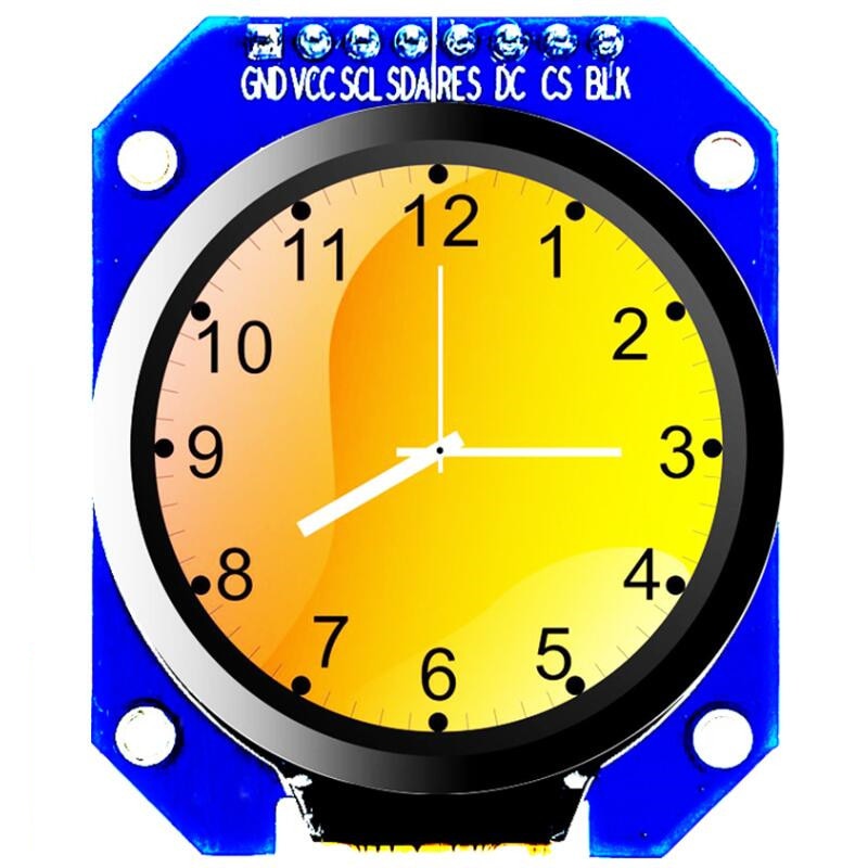 IPS 1,28 pulgadas 12PIN SPI TFT LCD board Color pa... – Grandado