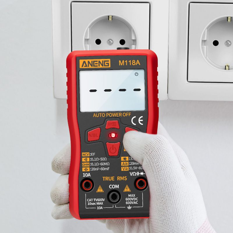 M118A Digital Mini Multimeter Smart Tester Auto Mm... – Grandado