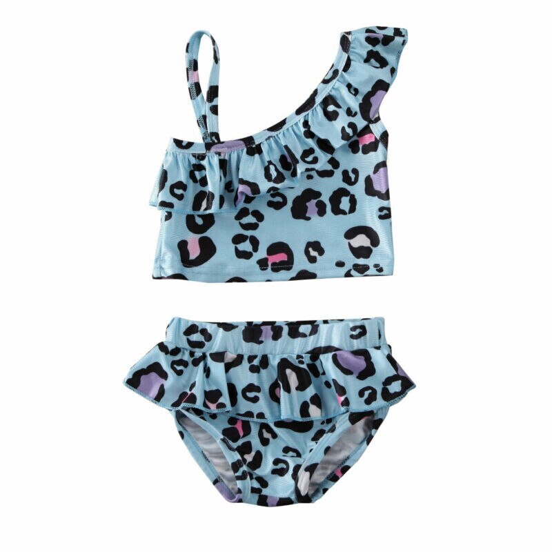 Toddler Kid Baby Girl Swimwear Leopard print Bikin... – Vicedeal