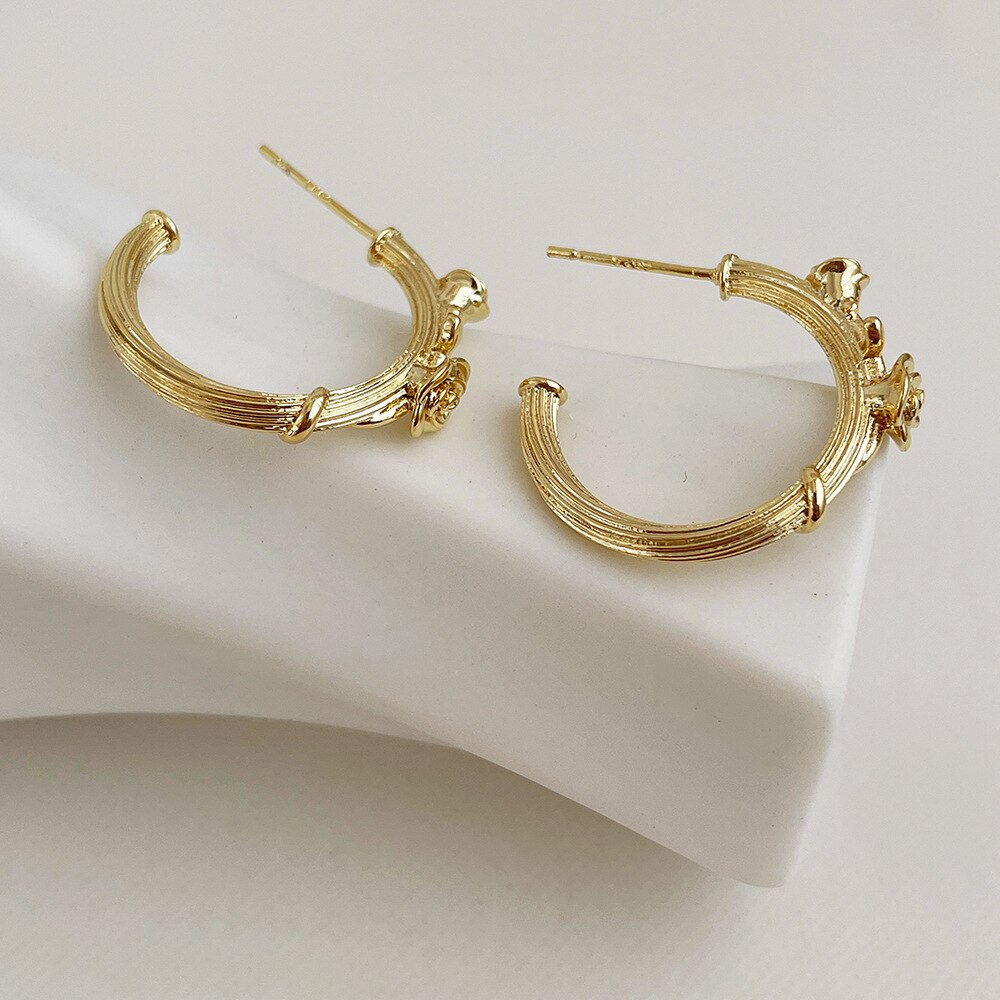 S925 Zilveren Naald Ins Gecontracteerd Gevoel 18K ... – Vicedeal