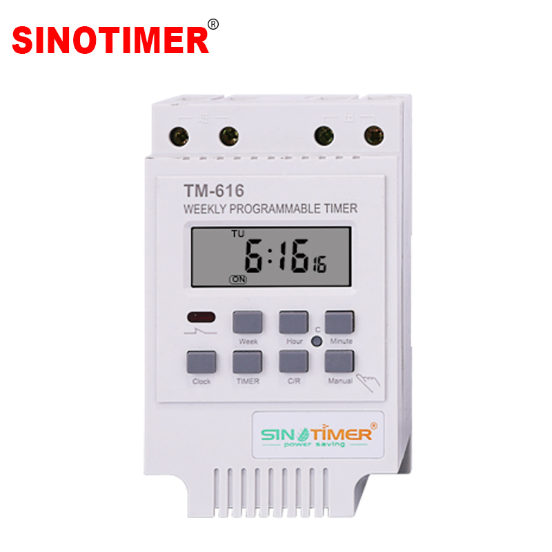 Tm616 12v dc 30a kontrollbelastning 7 dagar 17 on/... – Vicedeal