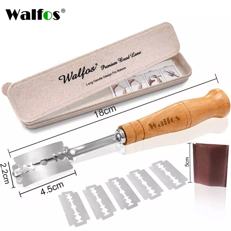 WALFOS Bread Curved Scimitar Lame European Curved ... – Grandado